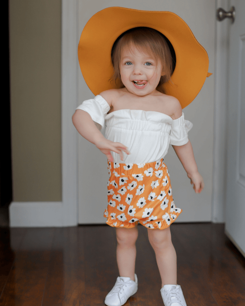 Belle High Waist Bloomer - Orange Blossom – Forever Young Boutique