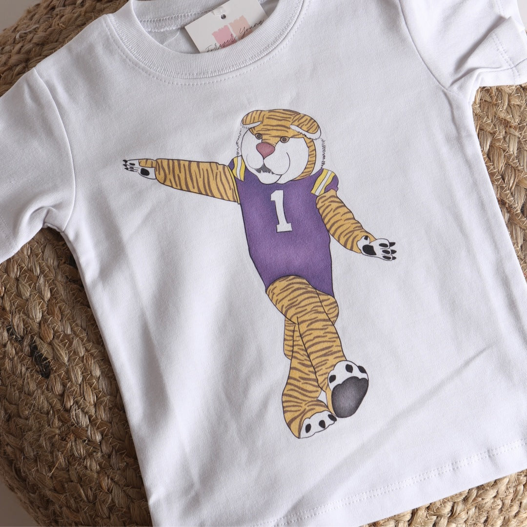 Tiger Mascot Tee – Forever Young Boutique